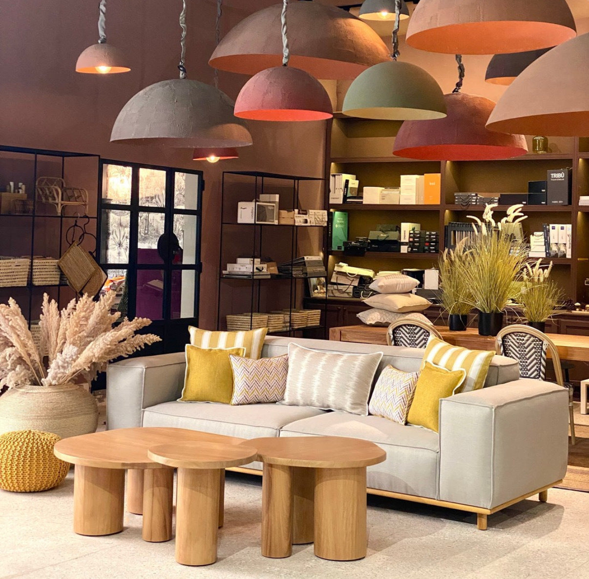 Outdoor Resin Demi Sphere Shade – Une Vie Nomade